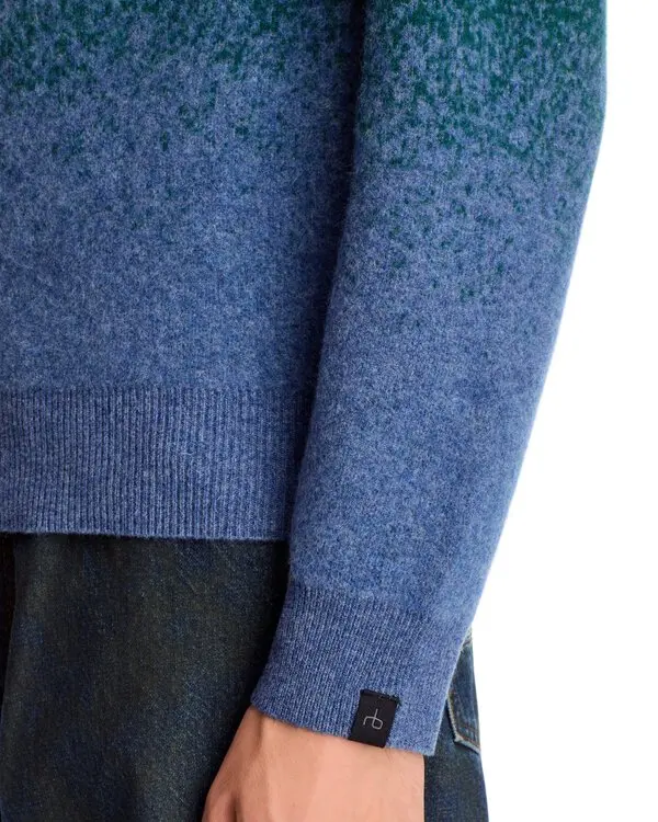 Rag & Bone Ombre Wool Crewneck Sweater