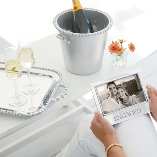 MARIPOSA Pearled Individual Ice Bucket