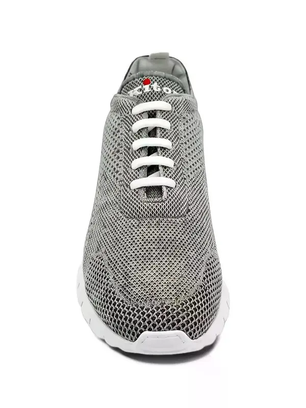 Kiton Mesh-knit Sneakers - Grey