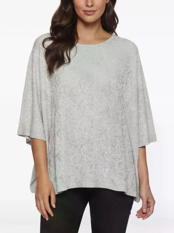Missoni Floral-pattern T-shirt - Silver