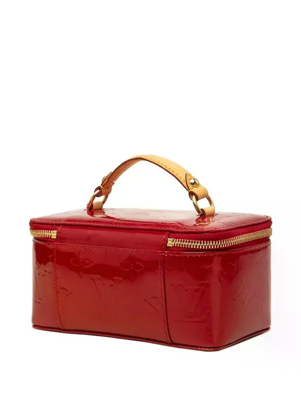 LOUIS VUITTON 2010 Monogram Vernis Jewelry Case Vanity Bag