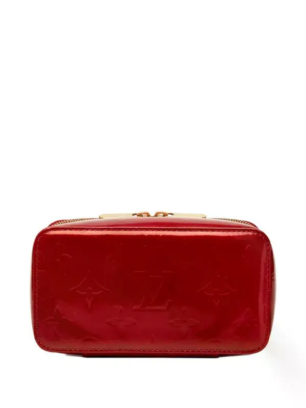 LOUIS VUITTON 2010 Monogram Vernis Jewelry Case Vanity Bag