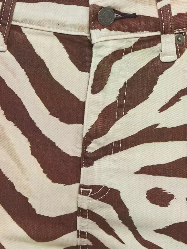 Polo Ralph Lauren Zebra-print Kempton Skinny Jeans
