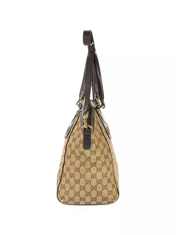 Gucci Scarlett Gg Monogram Shoulder Bag - Neutrals