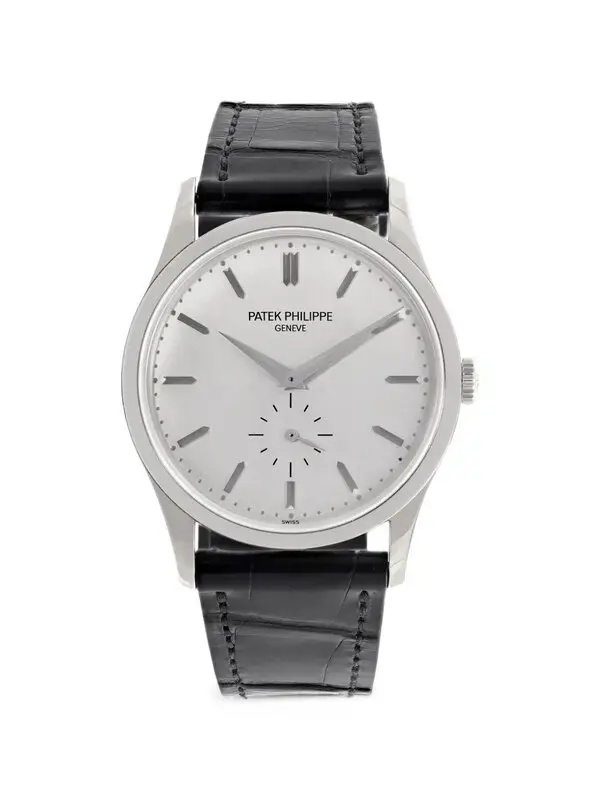 Patek Philippe 2014 Calatrava 37mm Watch - Silver