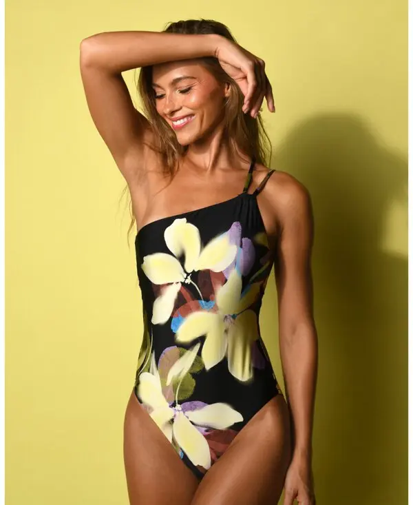 SUNSHINE 79 Afterglow One Shoulder One Piece - Multi