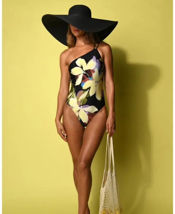 SUNSHINE 79 Afterglow One Shoulder One Piece - Multi