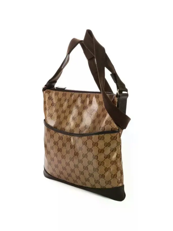 Gucci Monogram Messenger Shoulder Bag