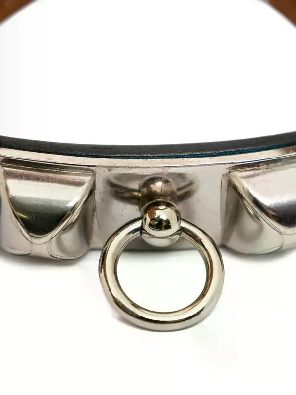 Hermès Rivale Double Tour Bracelet - Blue