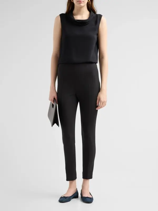 Carolina Herrera Emilie Wool-blend Tapered Pants