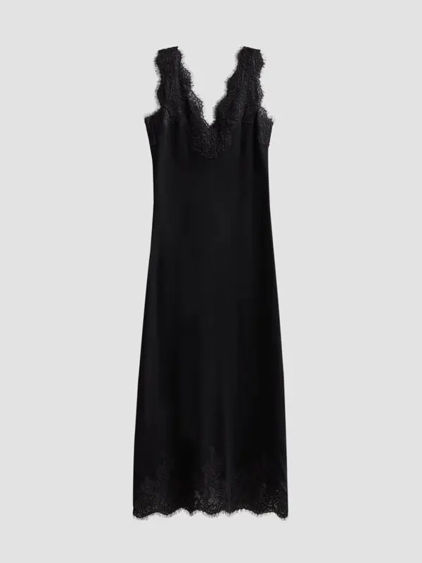 Simkhai Zinnia Sleeveless Midi Dress - Black
