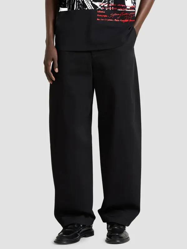 Givenchy Couture Seam Workwear Pants In Cotton