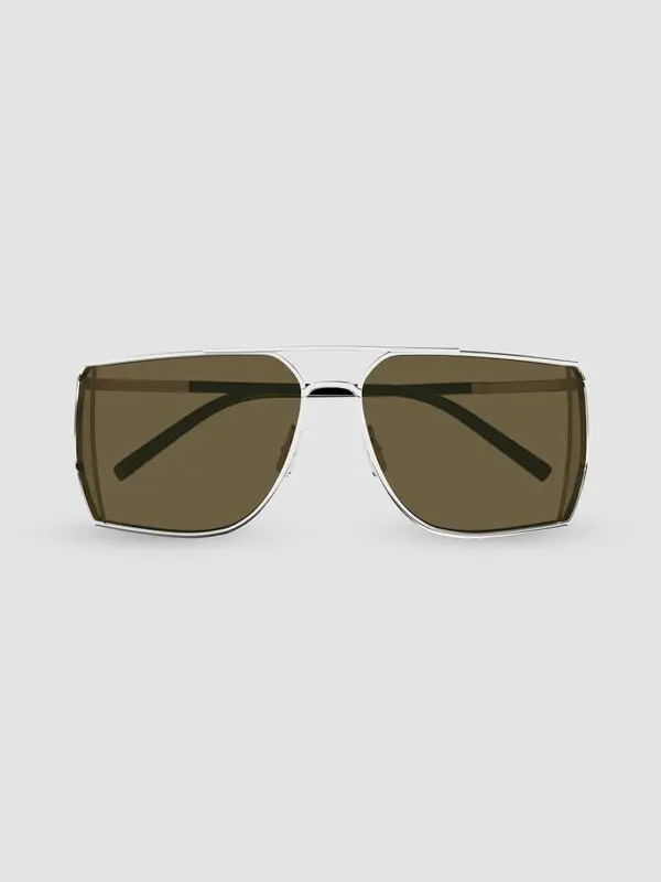 Saint Laurent 69mm Aviator Sunglasses