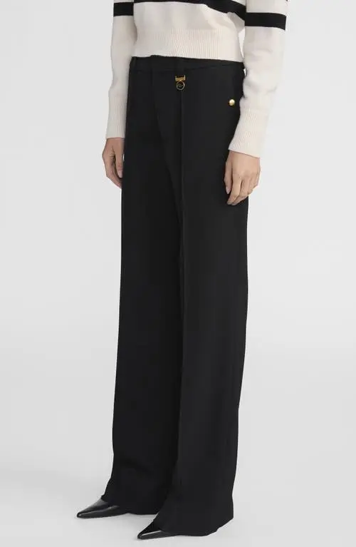 FRAME Ritz High Waist Wide Leg Pants