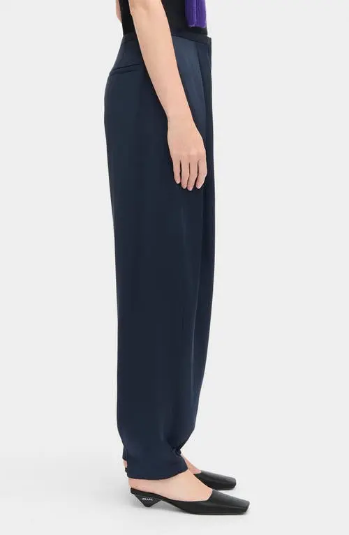 ALIGNE Millicent Satin Wide Leg Trousers