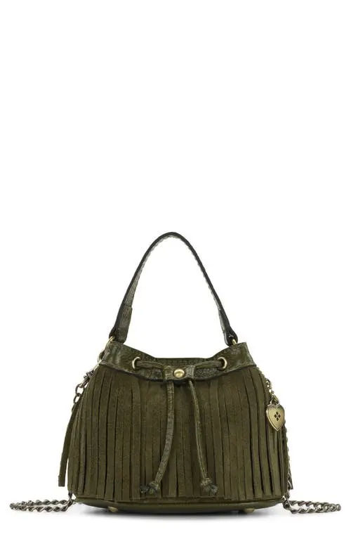 PATRICIA NASH Mini Elisa Leather Crossbody Bag - Olive