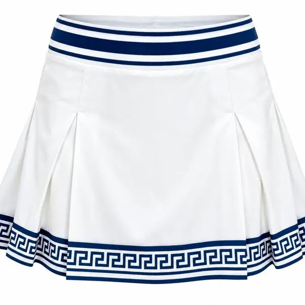 LIVE KOLIBRI Champion's Key Skirt - White