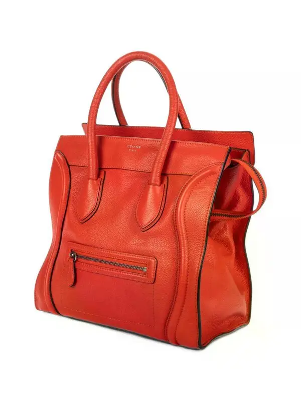 Celine Mini Luggage Grained Tote Bag