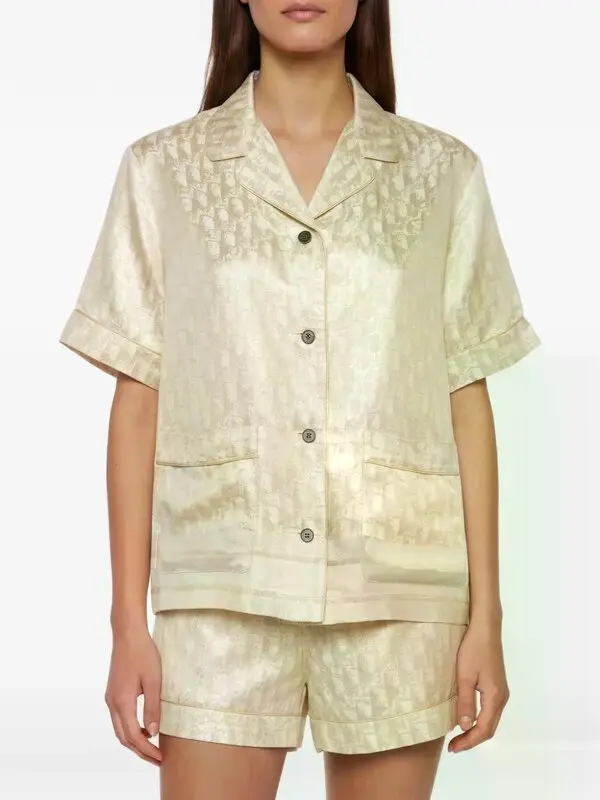 Dior Oblique Jacquard Shirt - Neutrals