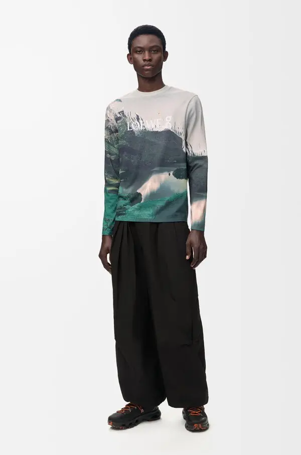 Loewe T-shirt In Technical Jersey
