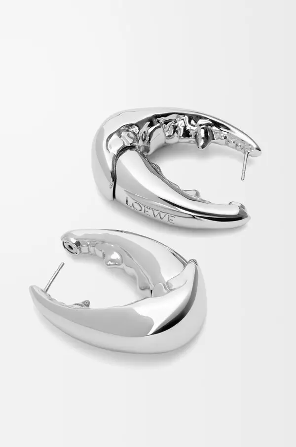 Loewe Claw Earrings - Silver
