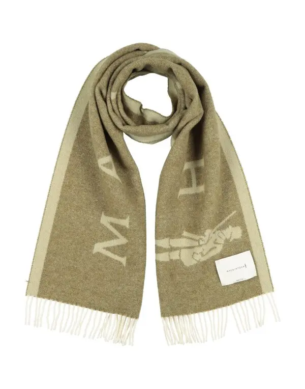 Mackintosh Edinburgh Wool Scarf Scarf Wool - Green