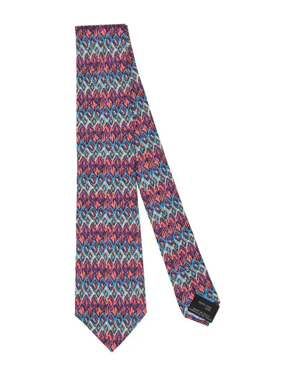 Missoni Ties & Bow Ties Coral Silk - Red