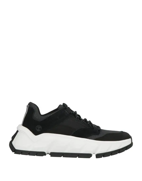 Timberland Sneakers Size Leather, Textile Fibers - Black