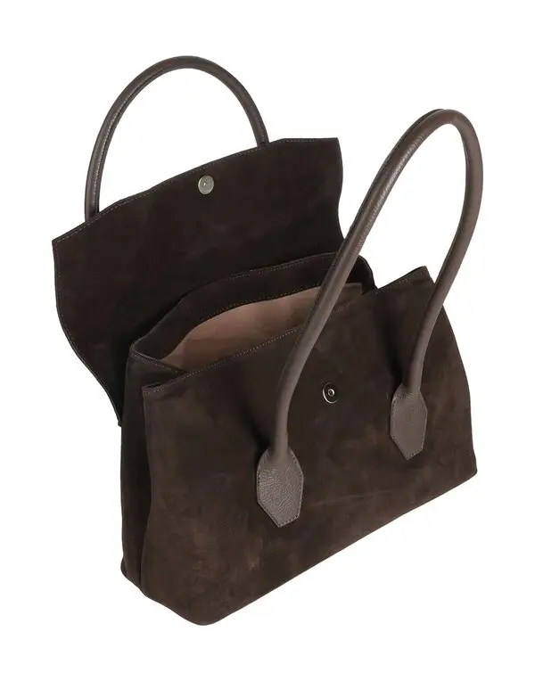 CAFÈNOIR Shoulder Bag Dark Leather