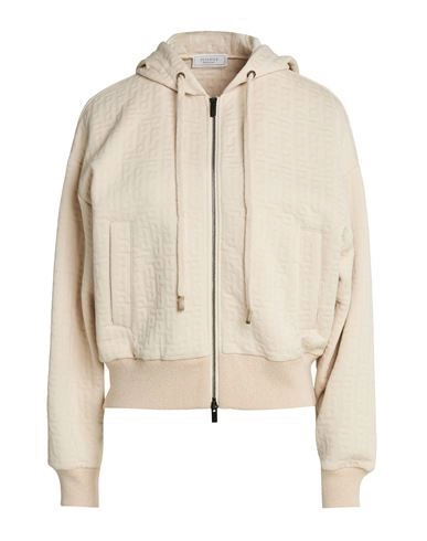 Peserico Sweatshirt Sand Size Polyester, Cotton