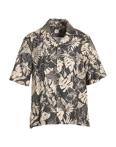 Eleventy Shirt Size Linen - Grey