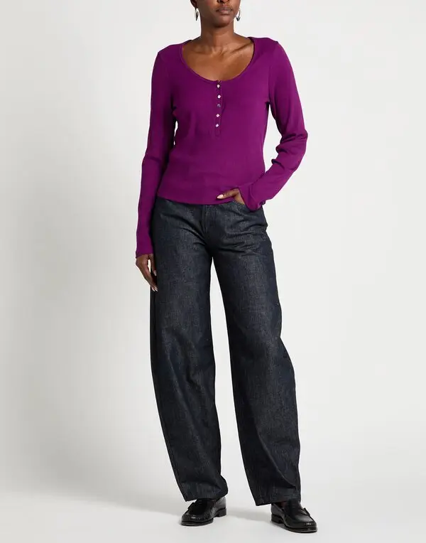 Guess T-shirt Garnet Size Viscose, Elastane