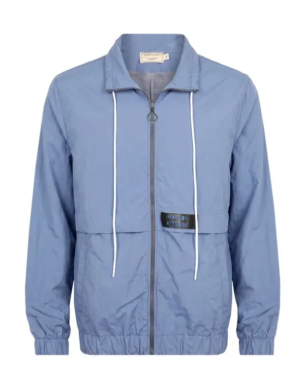 Maison Kitsuné Jacket Slate Size Polyamide