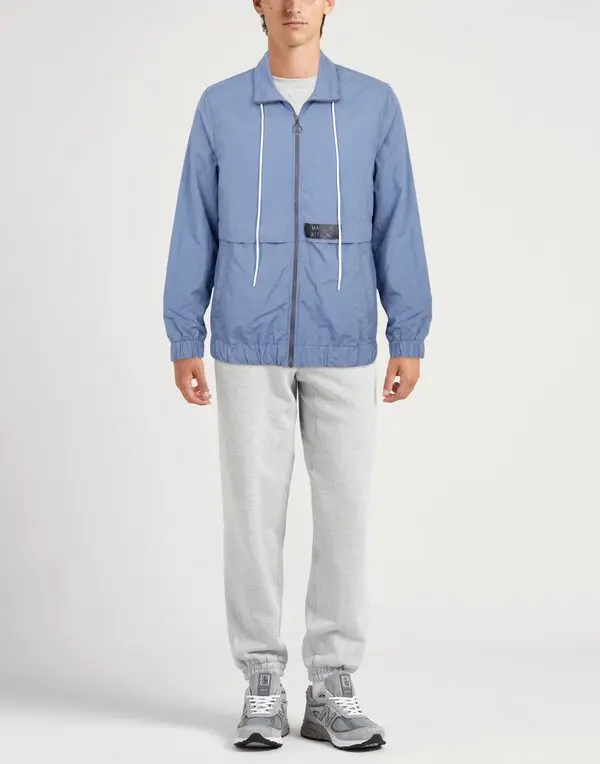 Maison Kitsuné Jacket Slate Size Polyamide