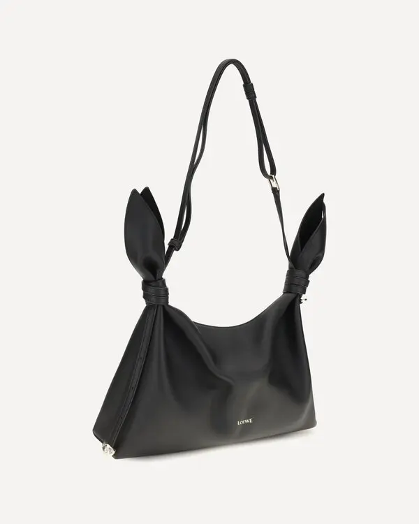 Loewe Scarf Medium Shoulder Bag - Black