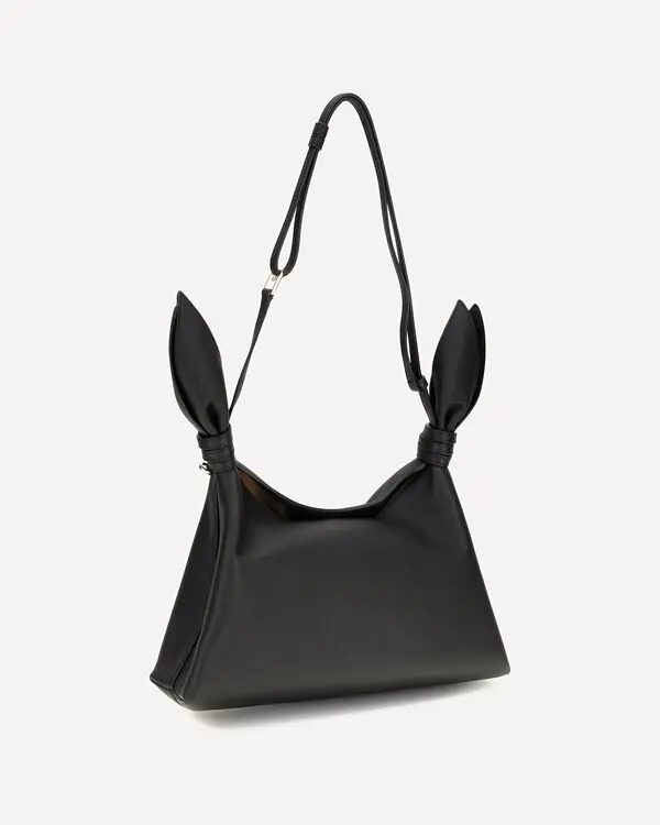 Loewe Scarf Medium Shoulder Bag - Black