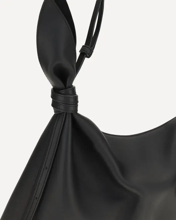 Loewe Scarf Medium Shoulder Bag - Black
