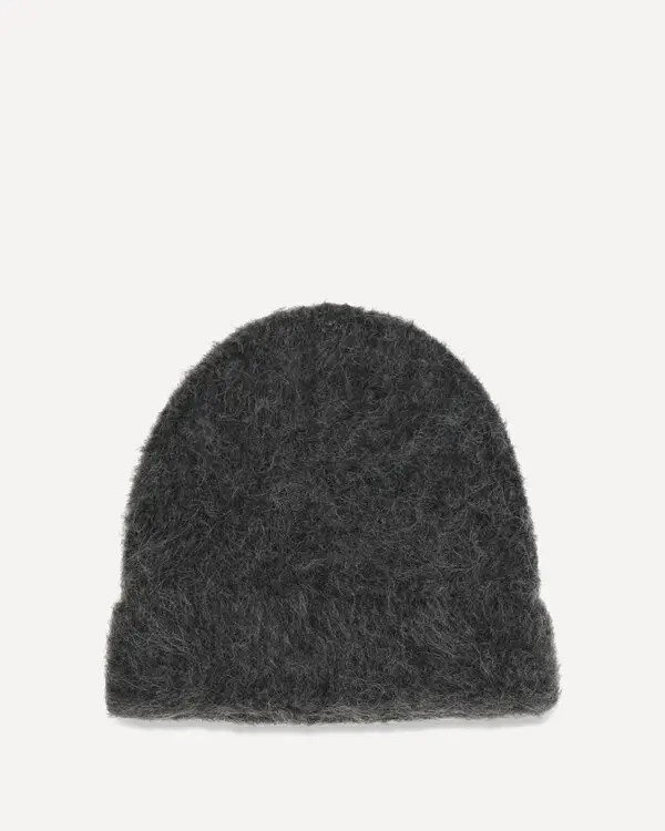 Séfr Fuzzy Alpaca-blend Beanie - Grey