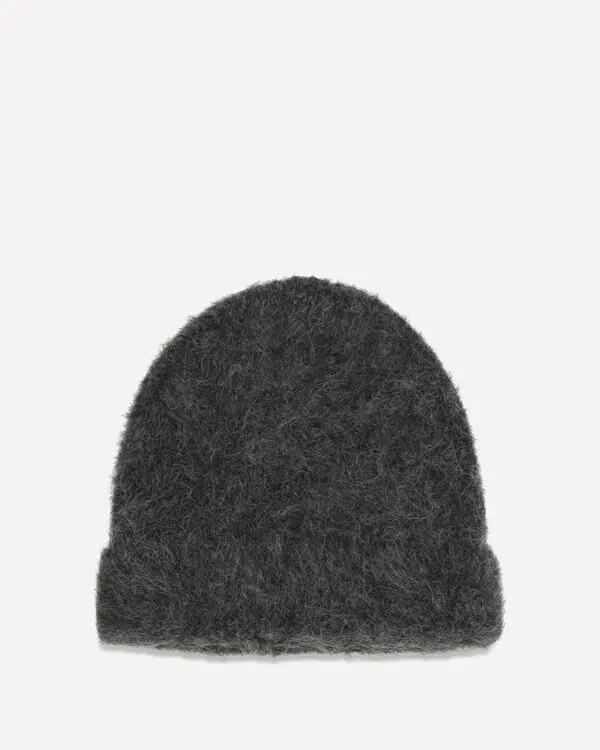 Séfr Fuzzy Alpaca-blend Beanie - Grey
