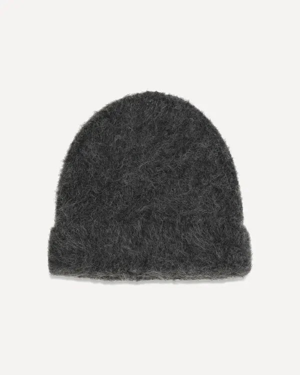 Séfr Fuzzy Alpaca-blend Beanie - Grey