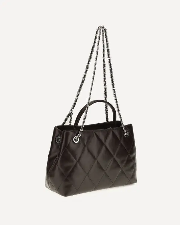 Tory Burch Small Fleming Leather Tote Bag