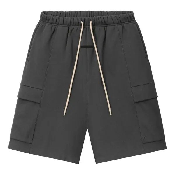 Fear Of God Fleece Cargo Basketball Short - Iron Grey