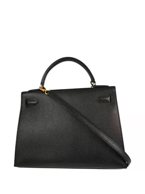 Hermès 1998 Kelly 32 Ardennes Sellier Shoulder Bag