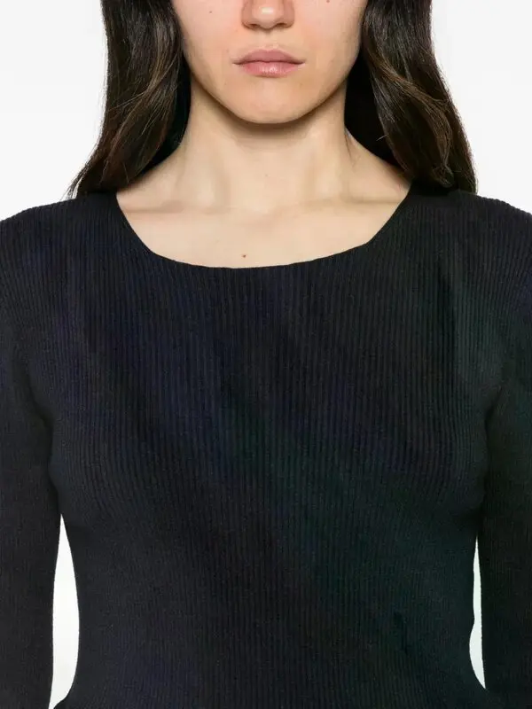 PDR PHISIQUE DU ROLE Ribbed Peplum Sweater