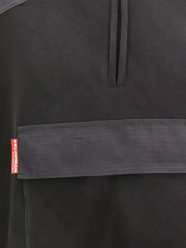 GR10K Replicated 55000 Half-zip Panelled Sweater