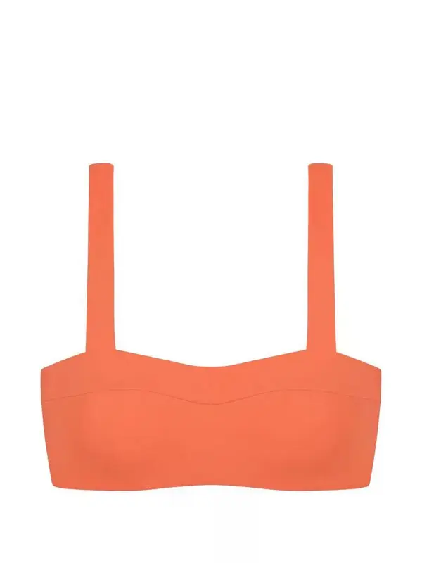 Jade Swim Coast Bandeau Bikini Top - Orange