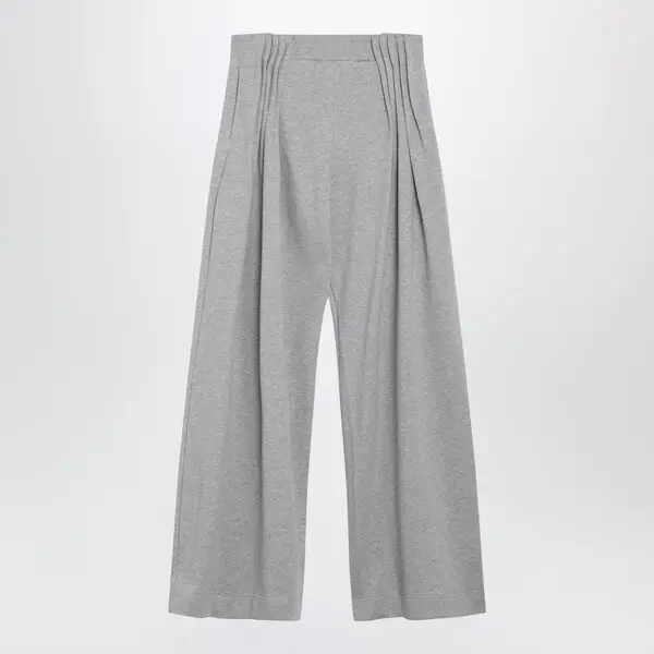 Dries Van Noten Hamesa Grey Cotton Trousers - Grey