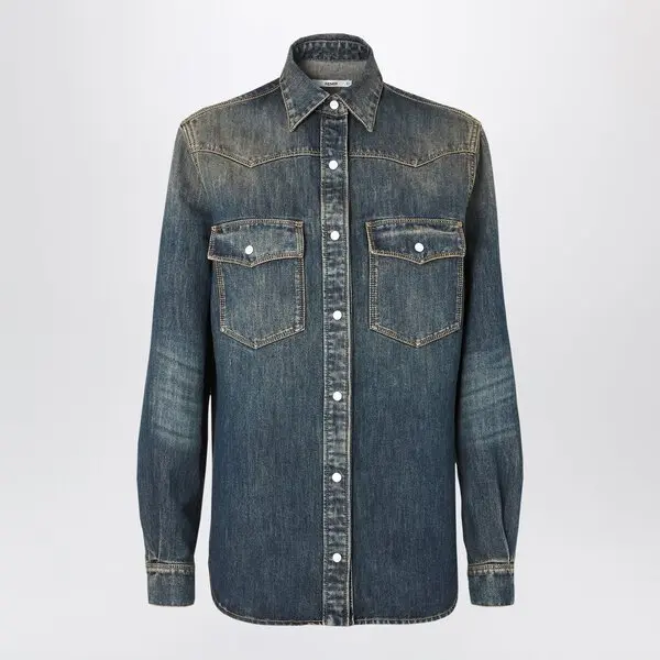 Fendi Washed Denim Shirt