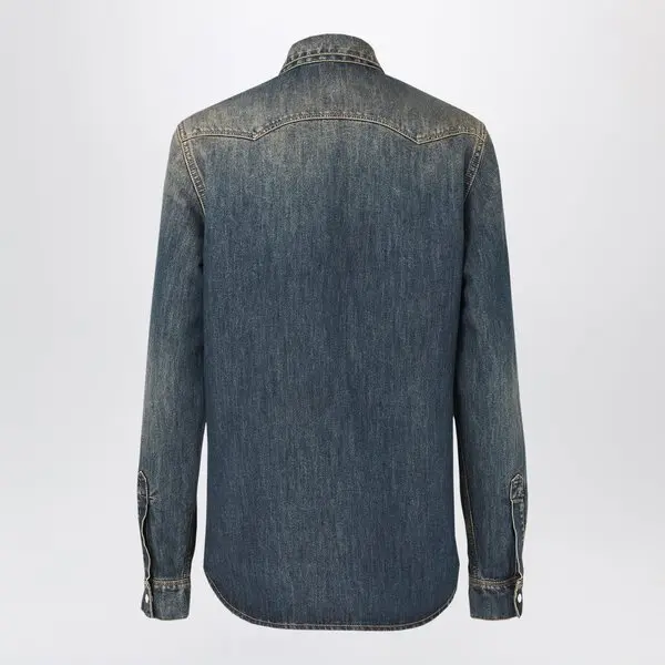 Fendi Washed Denim Shirt