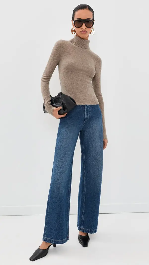 Cult Gaia Alice Cashmere Wool Top